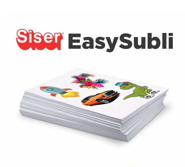 Siser Easy Subli Flex A4 - Decorabel Blanco textiel